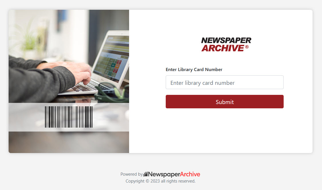 Newspaper Archive Database — New Vienna Library